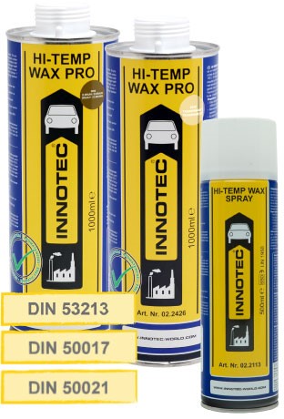Hi-Temp Wax Pro Schwarz; Farbe: Transparent